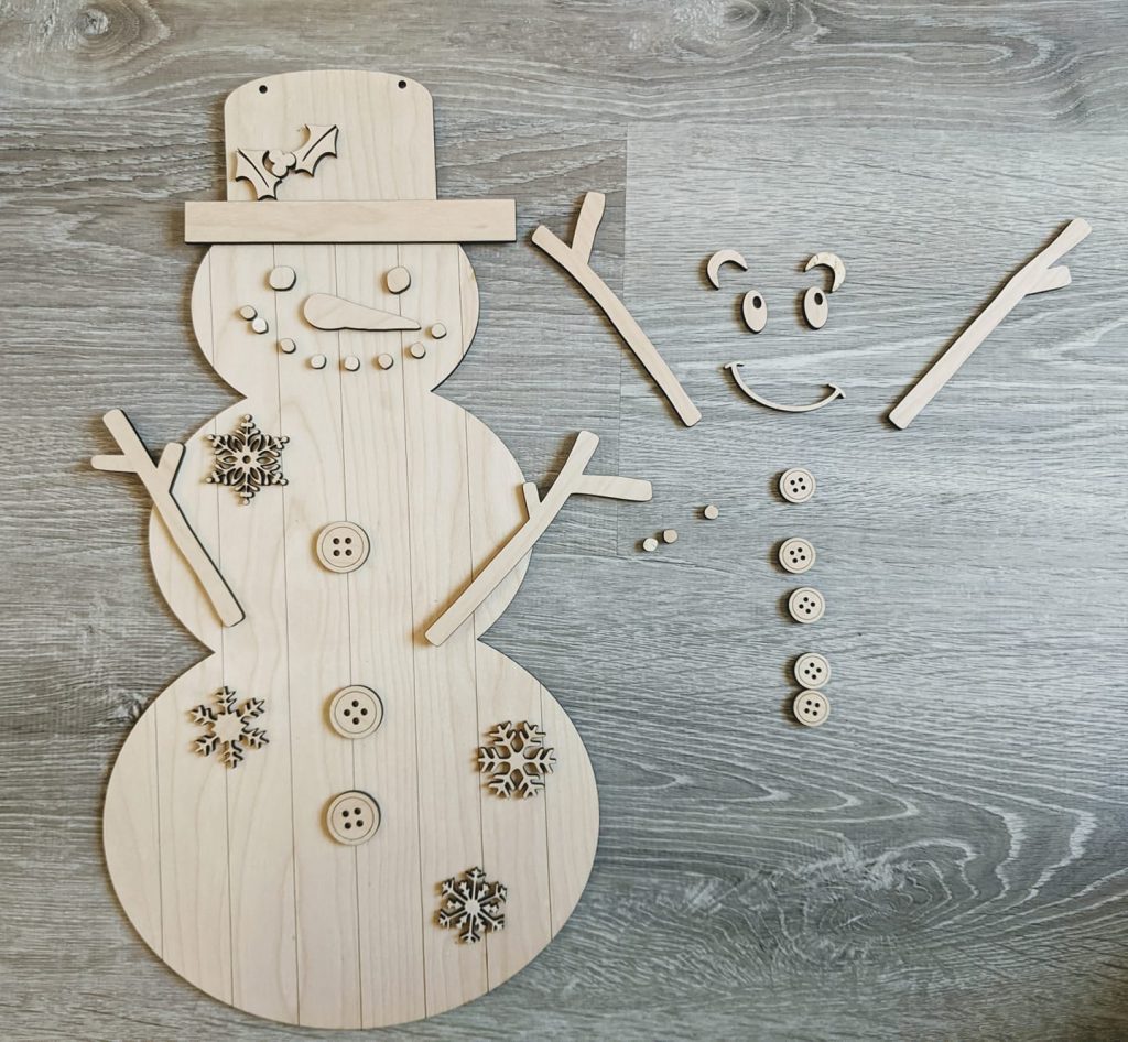 Build a Snowman DIY Kit - MyMakerScape