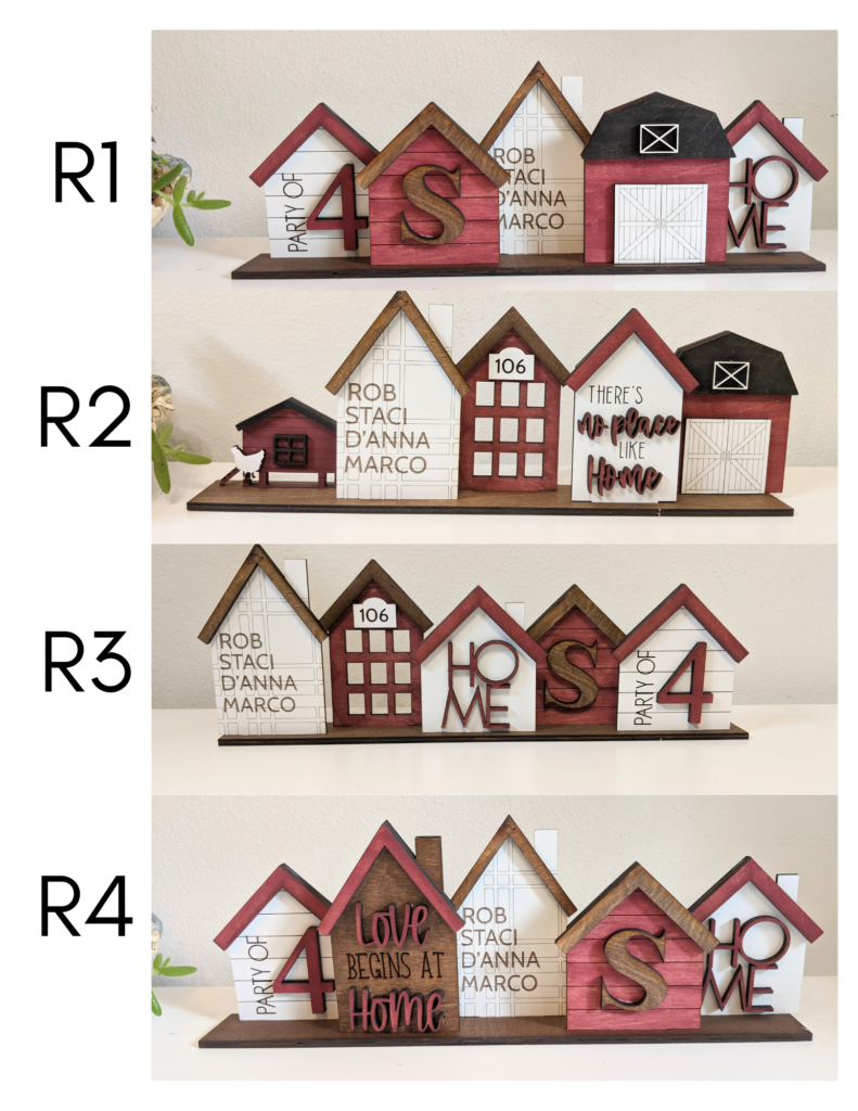 Personalized Standing House - MyMakerScape
