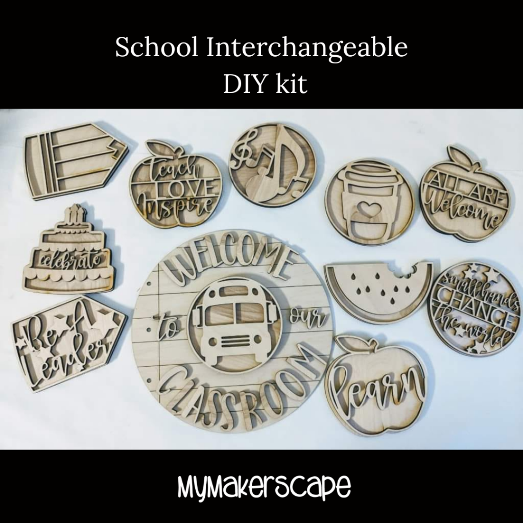 School Interchangeable DIY kit - MyMakerScape