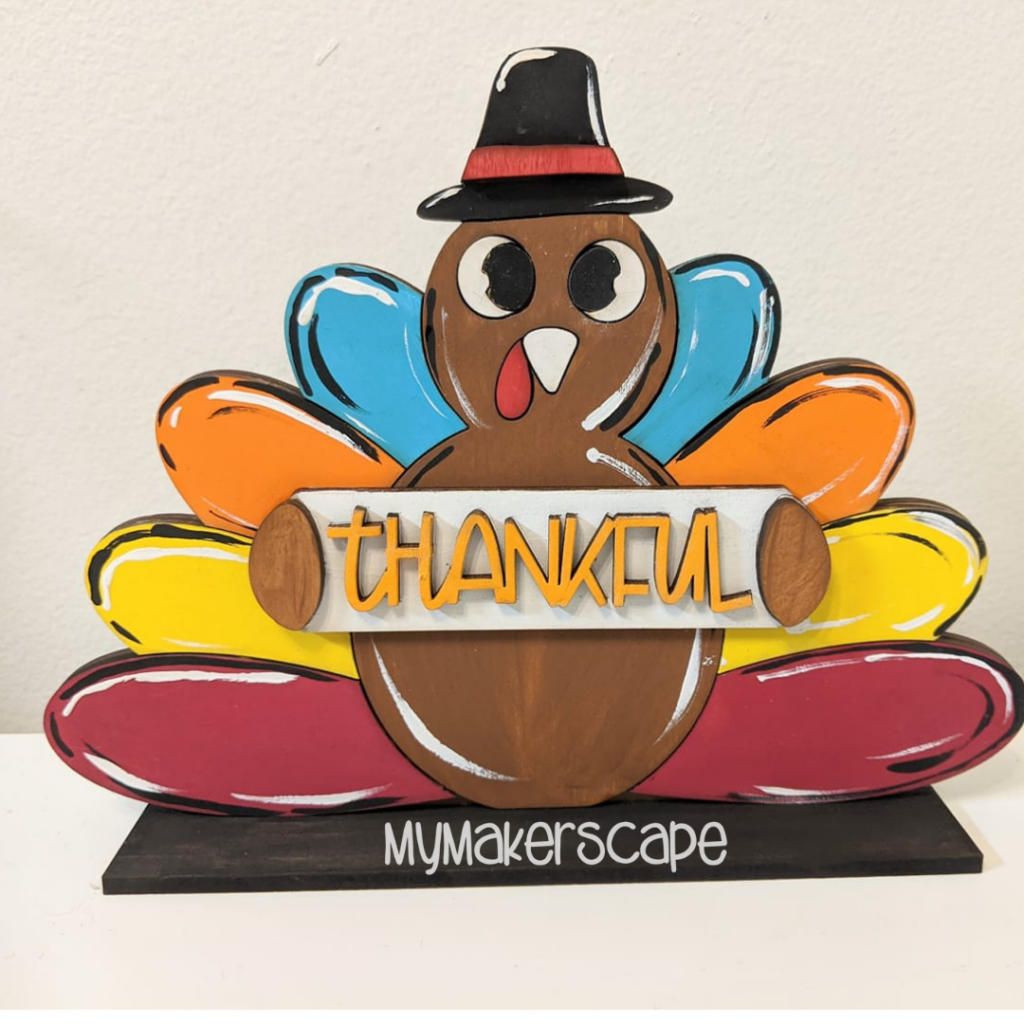 Thankful Turkey DIY kit - MyMakerScape